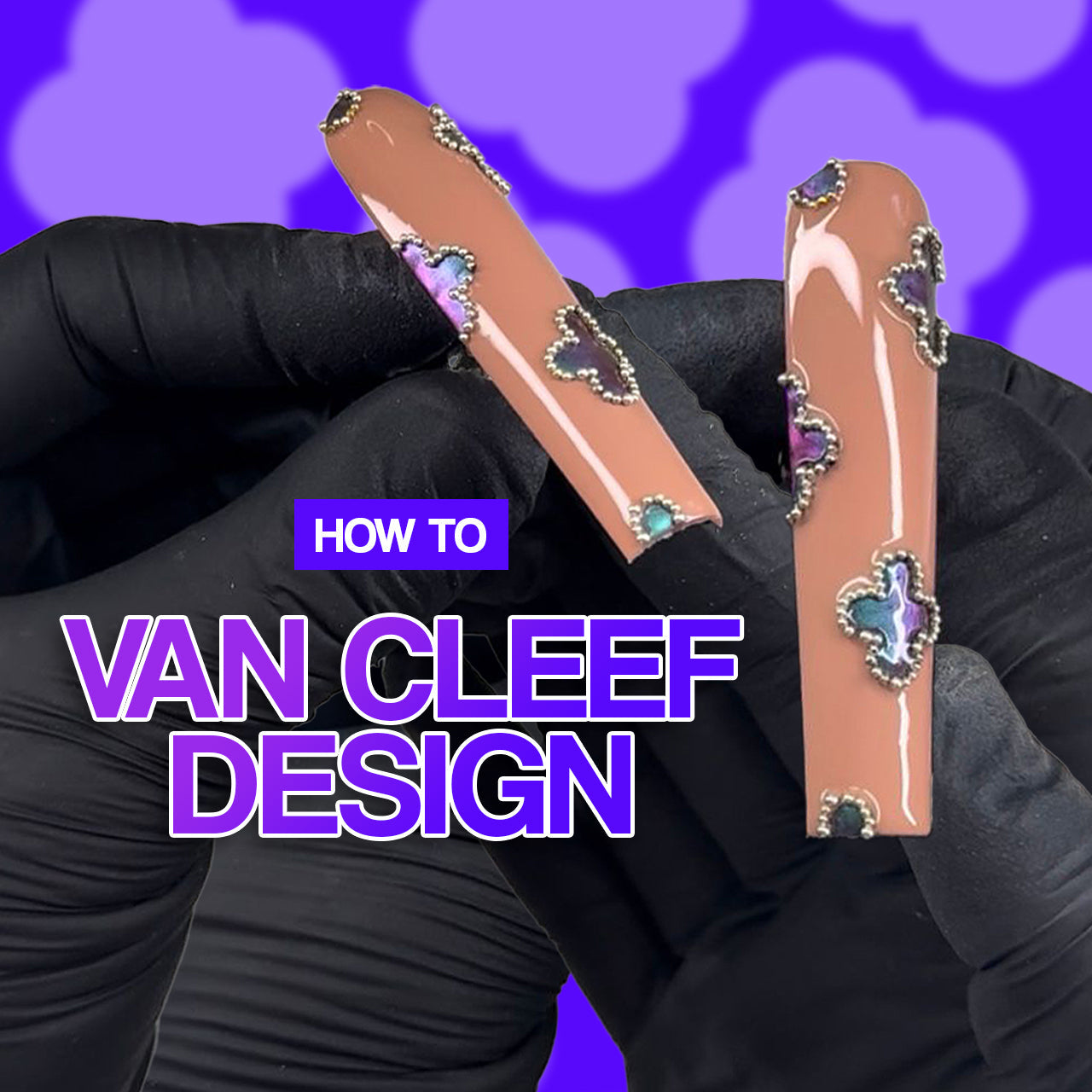 How To: Van Cleef-Inspired Nail Art Tutorial by Meg 💎 - Naio Nails